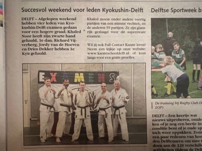 Karate School - Kyokushin Delft